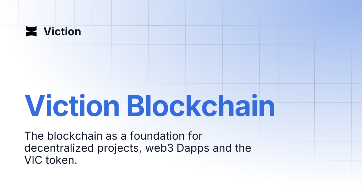 Viction Blockchain | Viction